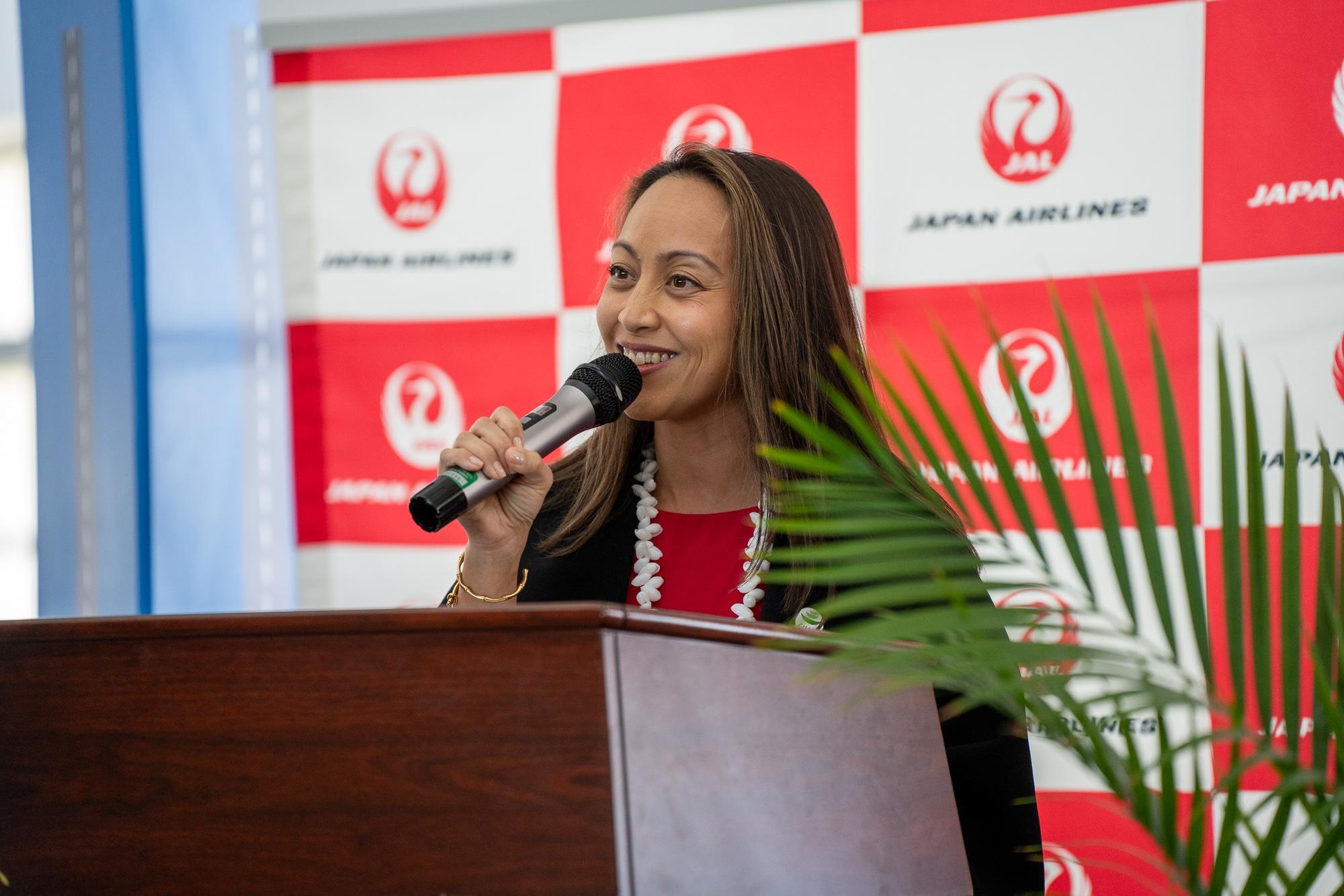 Japan Airlines 55th Anniversary Greeting and Farewell Ceremony – Oct. 1 ...