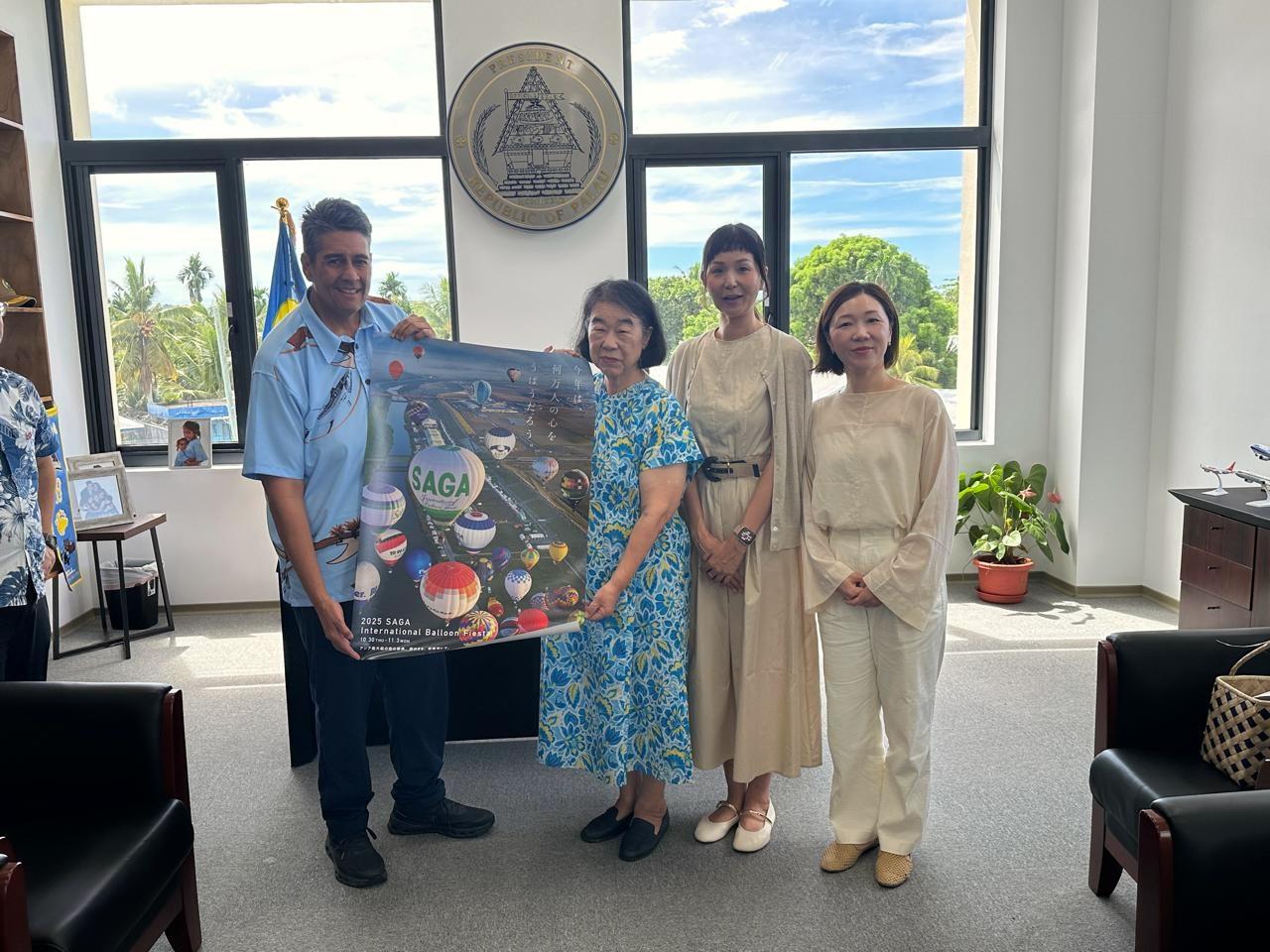 Former First Lady of Japan, Akie Abe, Visits Palau – Sept. 18, 2025